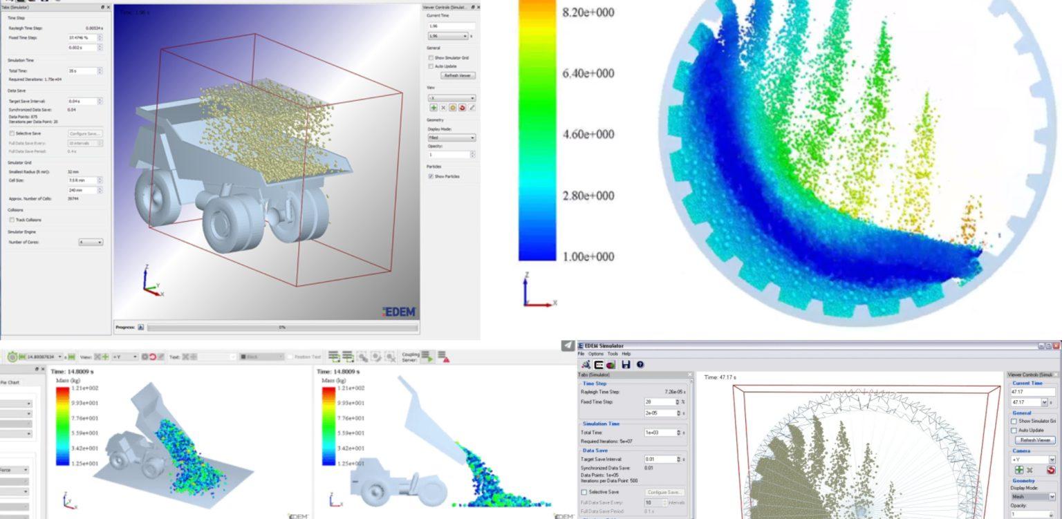 SOFTWARE EDEM APLICADO A CONMINUCIÓN DE MINERALES - Intermetperu