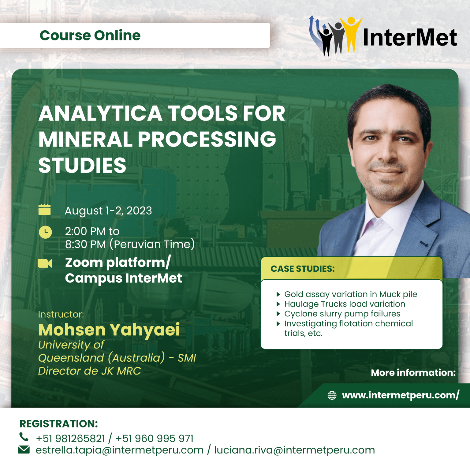 STATISTICAL METHODS FOR MINERALS ENGINEERS - Intermetperu